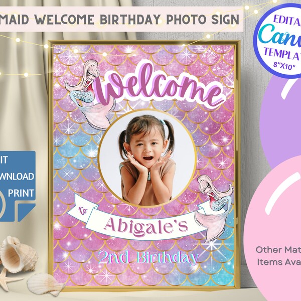Mermaid Sign - Etsy