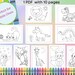 Printable Animal Coloring Pages for Kids, Toddlers, Preschoolers Easy ...