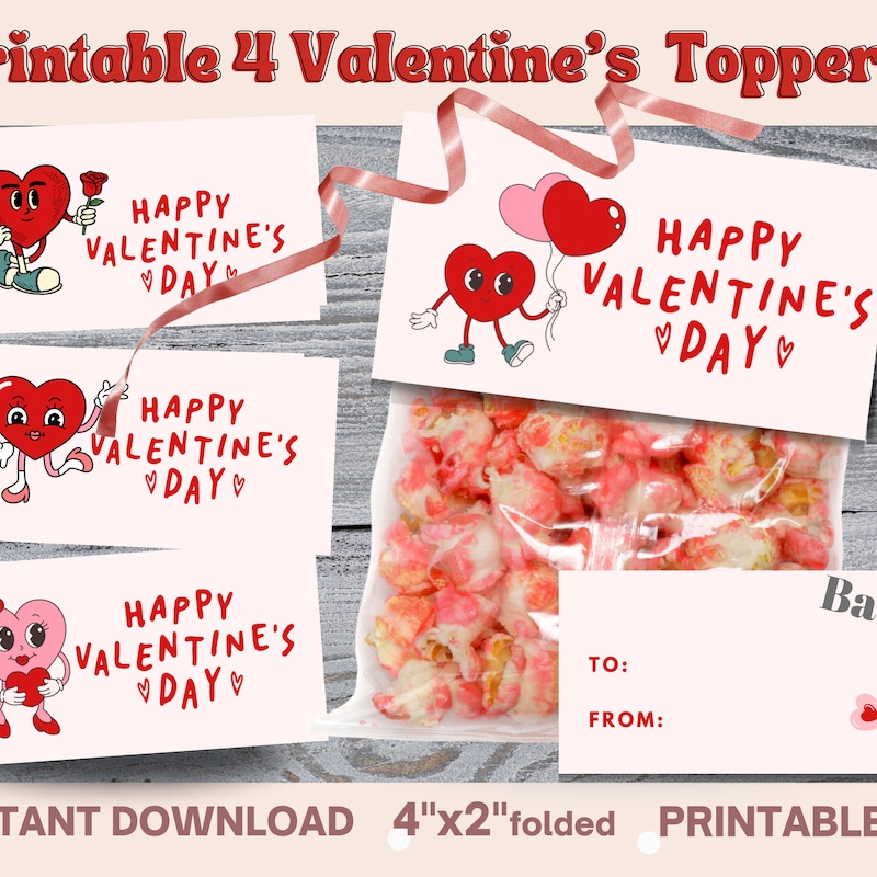 Valentines Day Toppers - Etsy