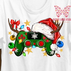 Christmas Game Controller, Boy Christmas, Gamer, Merry Christmas, DTF ...
