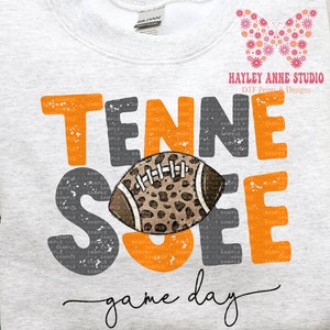 Tennessee Football Game Day, Vols, Tennessee, Football Dtf, DTF Print ...