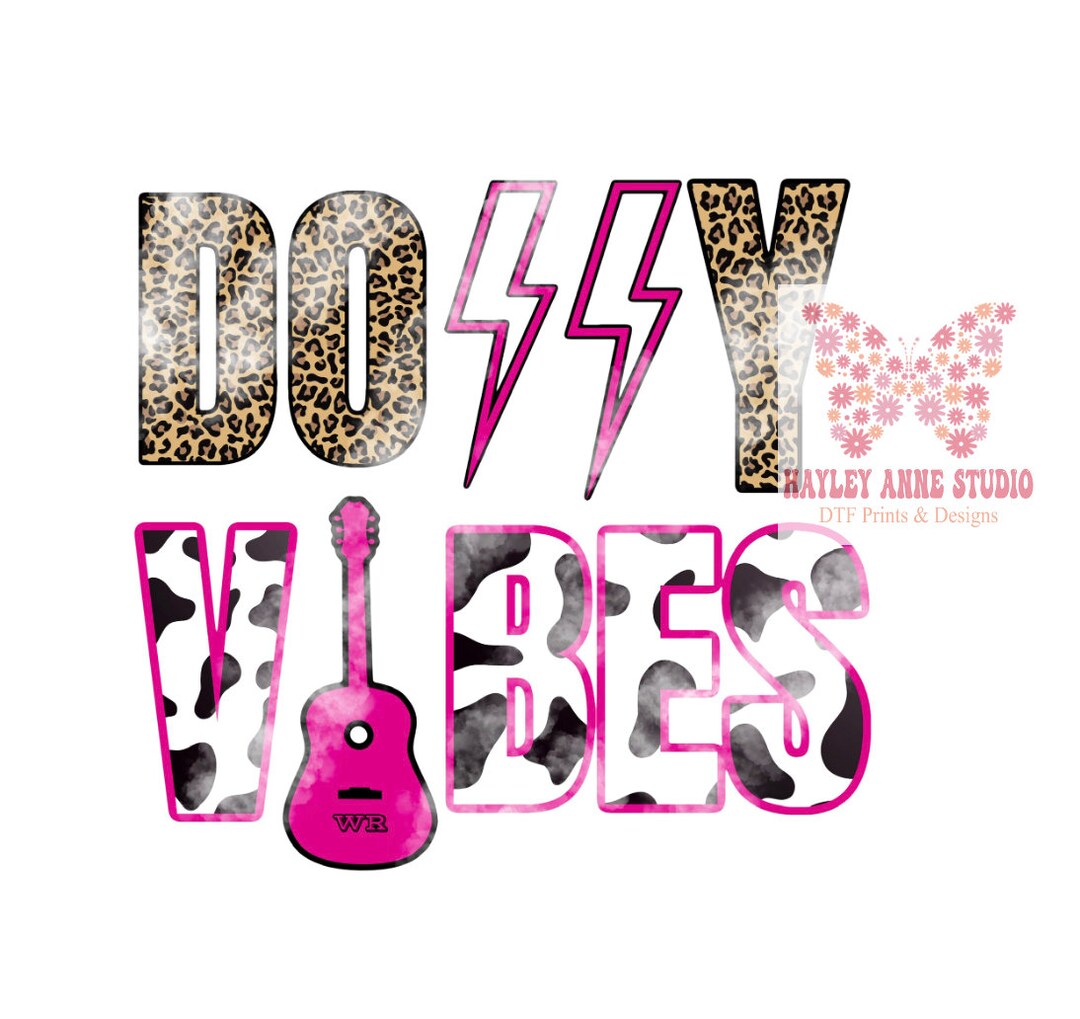 Dolly Vibes,dolly Design,dolly Parton DTF Print, Ready to Press, Dtf ...