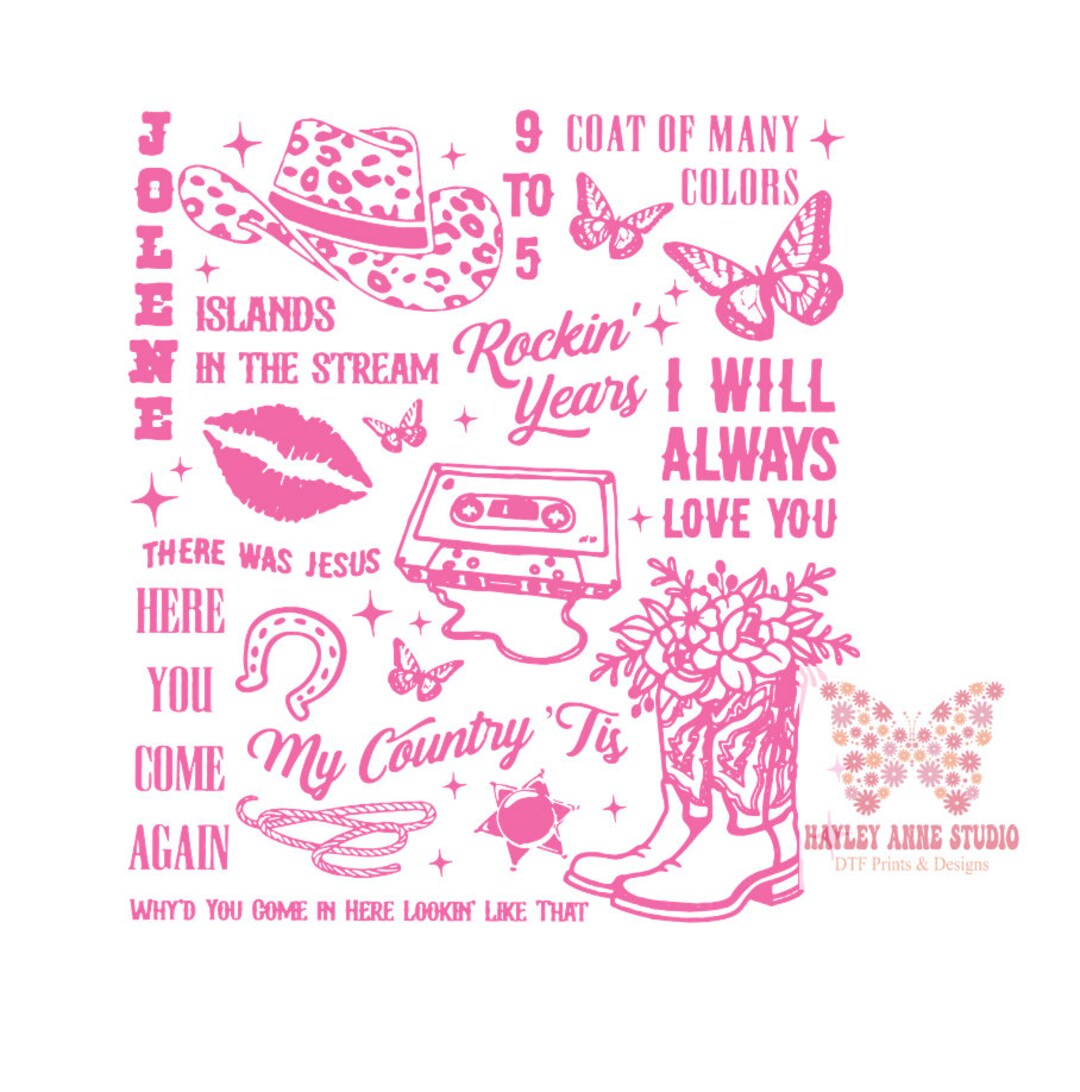 Dolly Design,dolly Parton, Dolly, Dolly DTF Print,ready to Press, Dtf ...