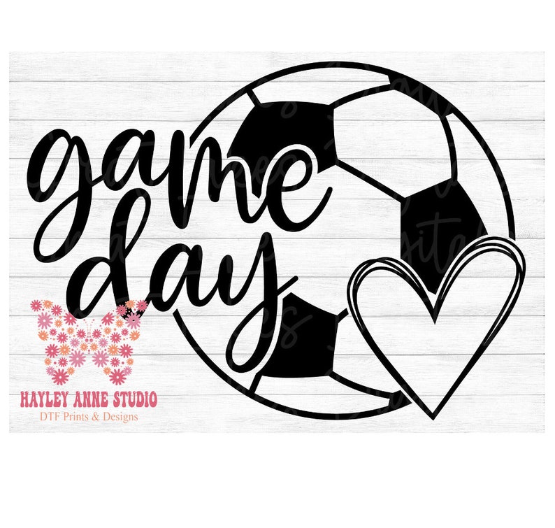 Game Day Soccer, Soccer, Soccer Ball, Retro DTF, DTF Print, Ready to ...