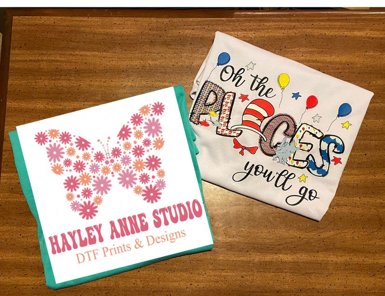 Oh the Places You'll Go Dr Seuss DTF Print Ready to - Etsy