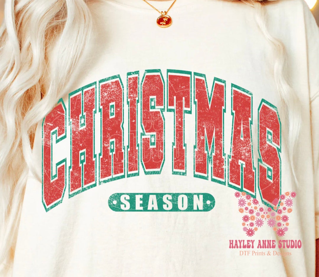 Christmas Season, Grunge Christmas, Christmas DTF, Christmas Design ...