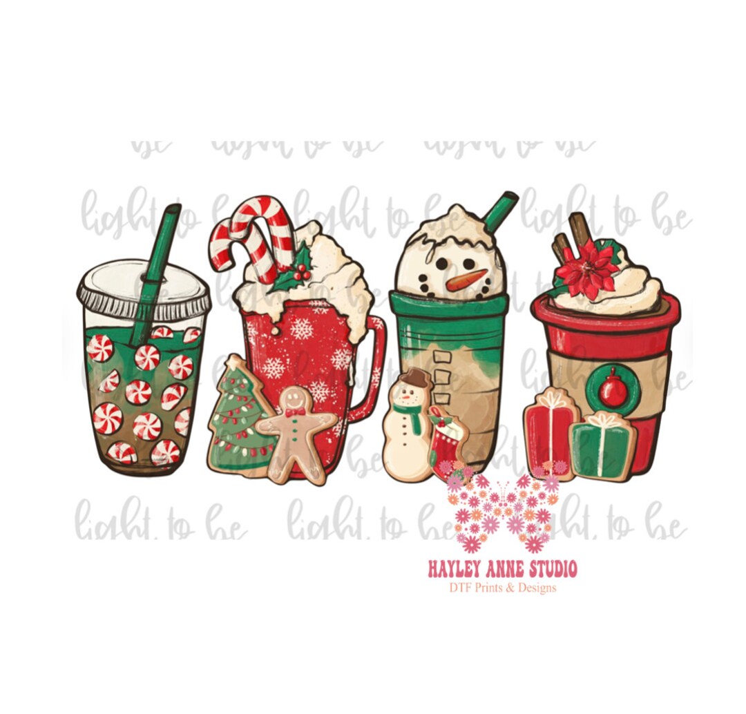 Christmas Coffee, Coffee Latte, Merry Christmas, Iced Coffee, Design ...
