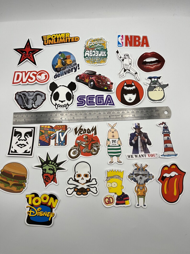 Random Cool Stickers // Vinyl Stickers // Waterproof Stickers - Etsy