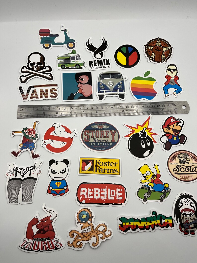 Random Cool Stickers // Vinyl Stickers // Waterproof Stickers - Etsy