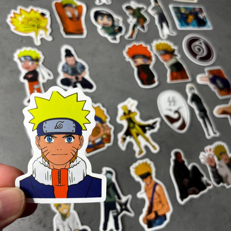 Naruto Stickers - Etsy
