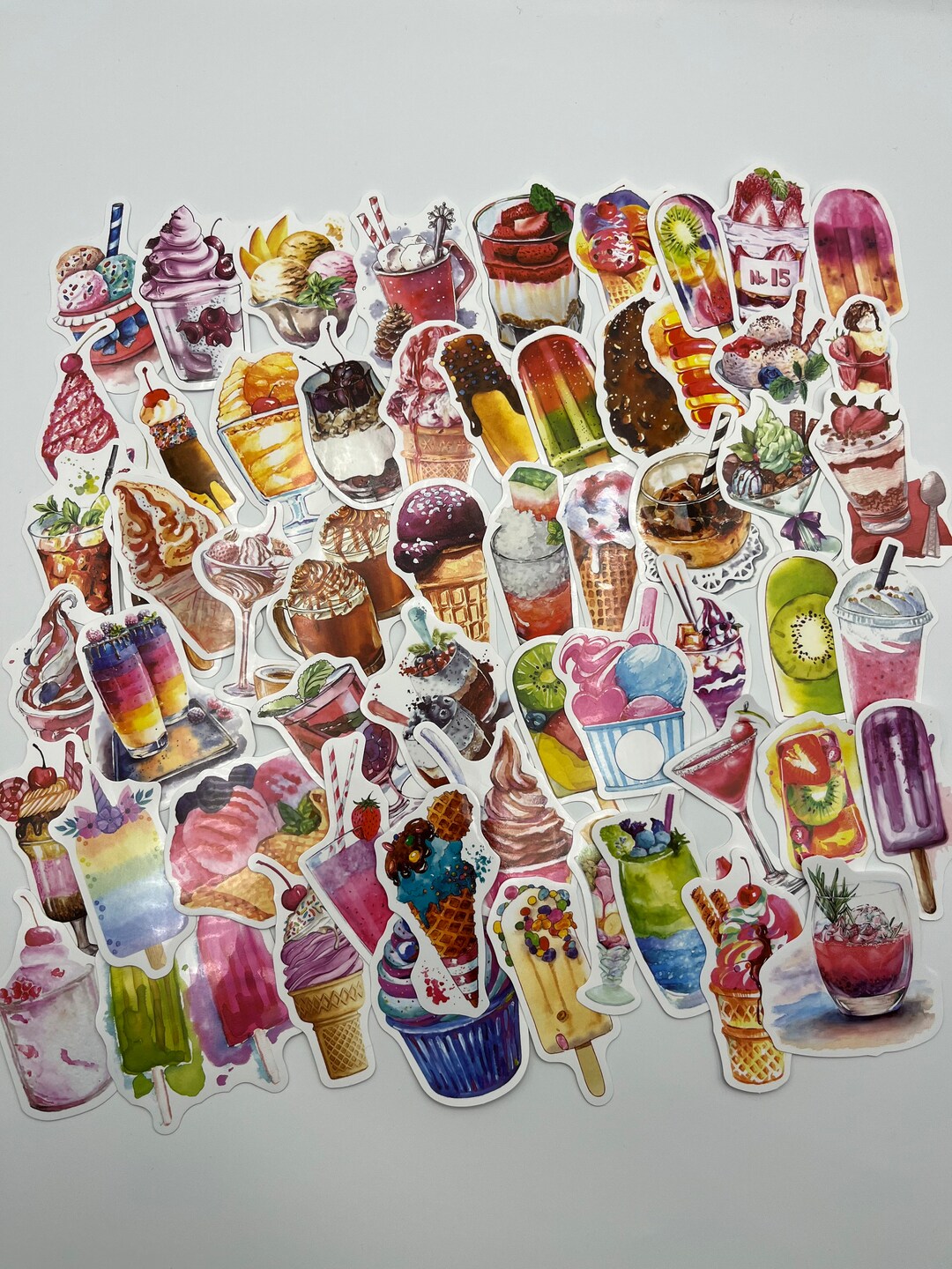 Kids Stickers // Ice Cream Stickers // Random Cool Stickers // - Etsy