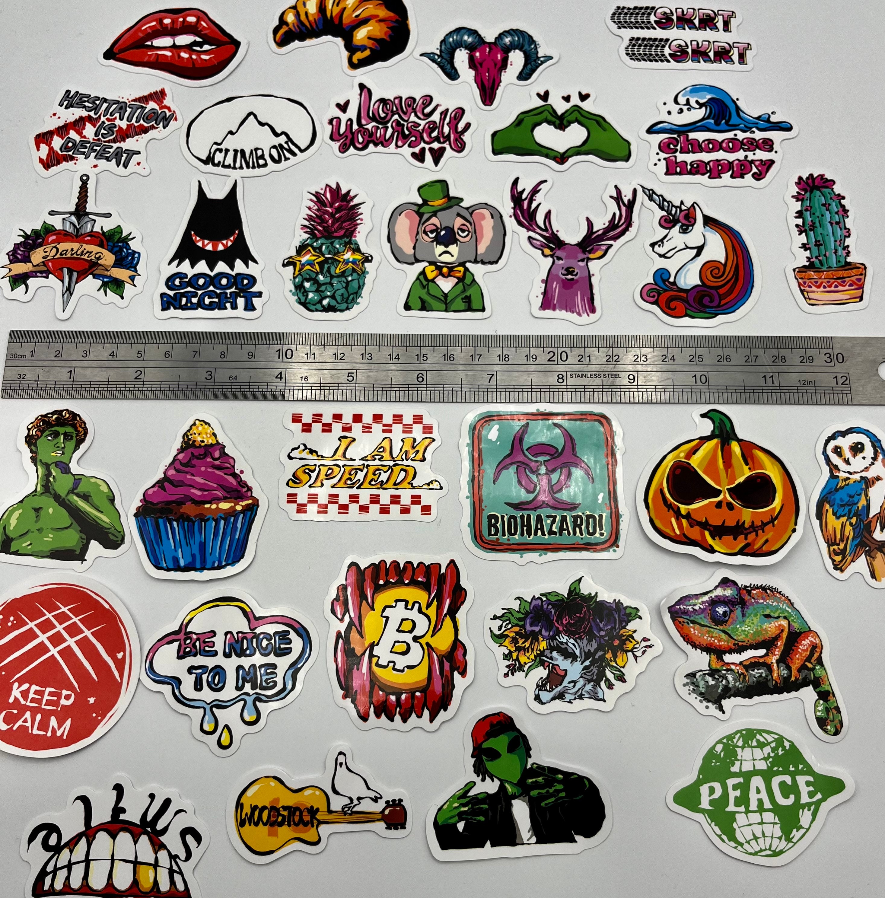 Artistic Stickers // Mix Style // Cool Stickers // Random Cool Stickers ...