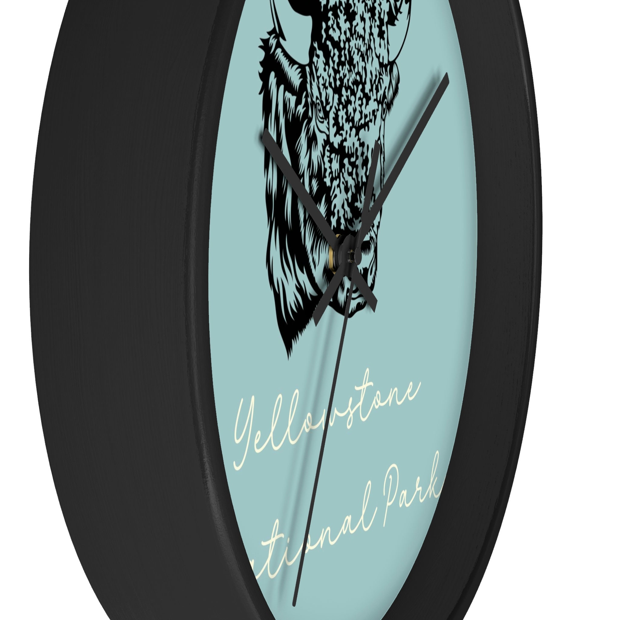 Yellowstone Wall Clock, National Park Clock, Yellowstone National Park ...