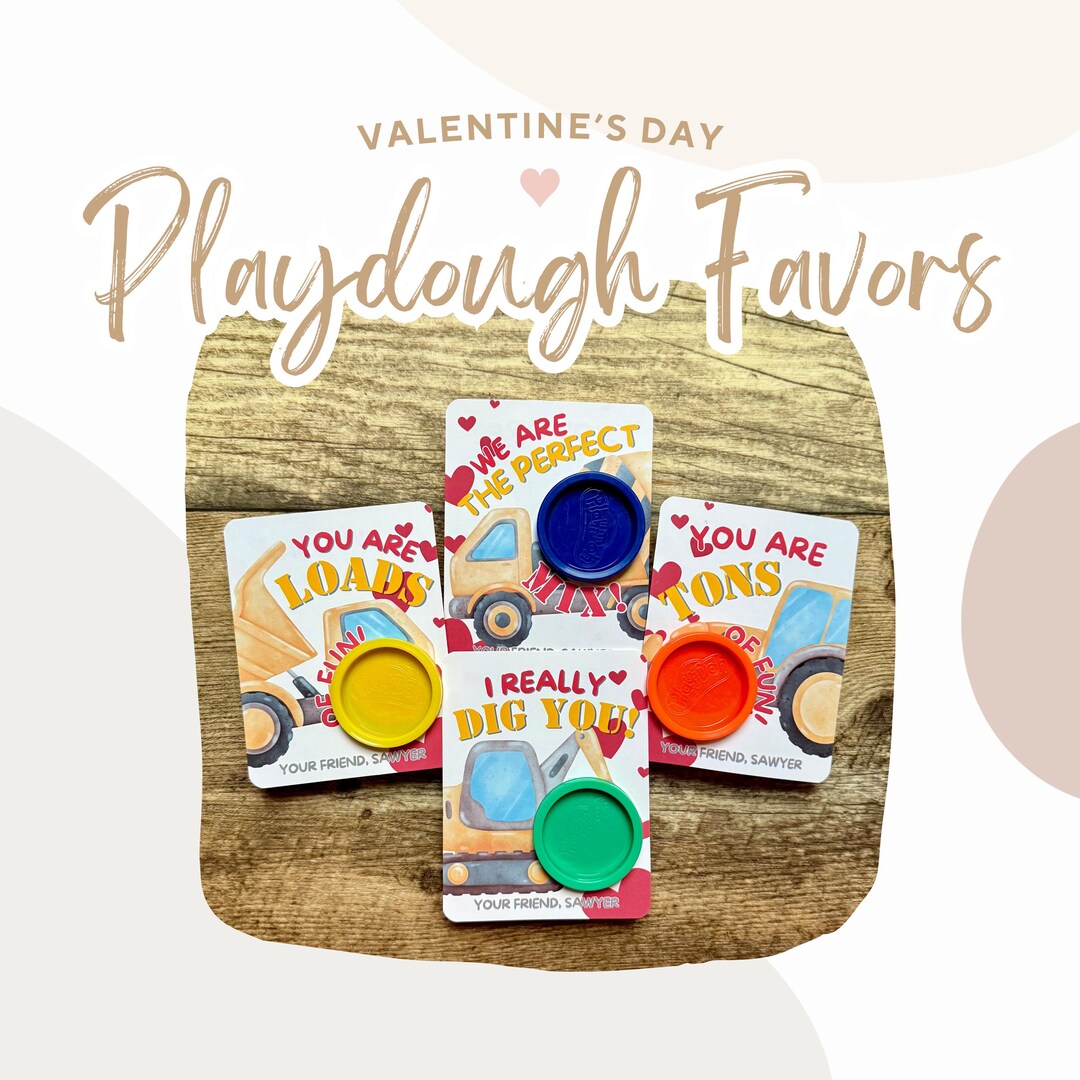Tarjetas de plastilina para el Día de San Valentín con temática de ...