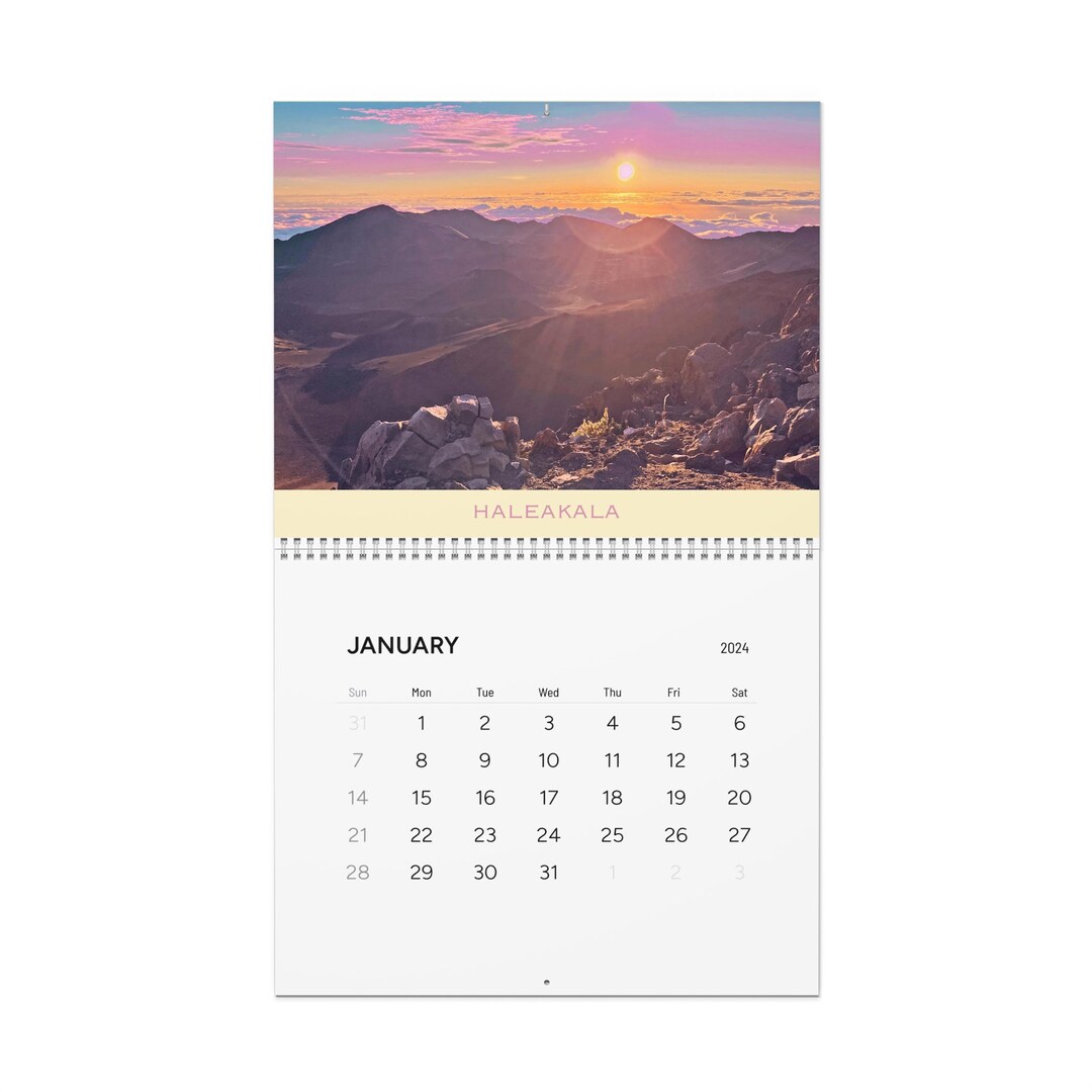 Maui Strong Wall Calendar 2024 - Etsy
