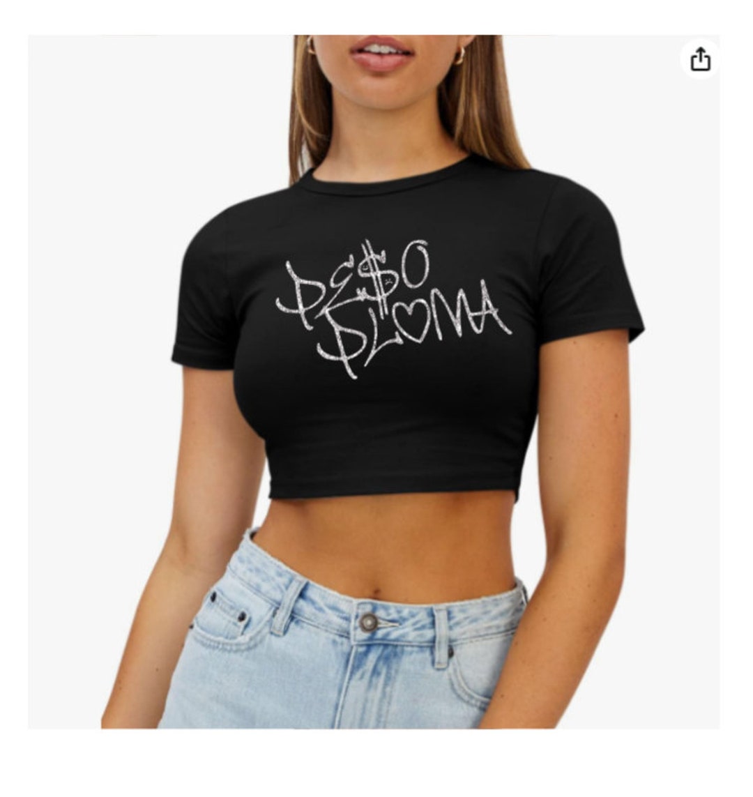 Peso Pluma, Silver Glitter Font, Doble P, Tour 2024, Peso Pluma Merch ...