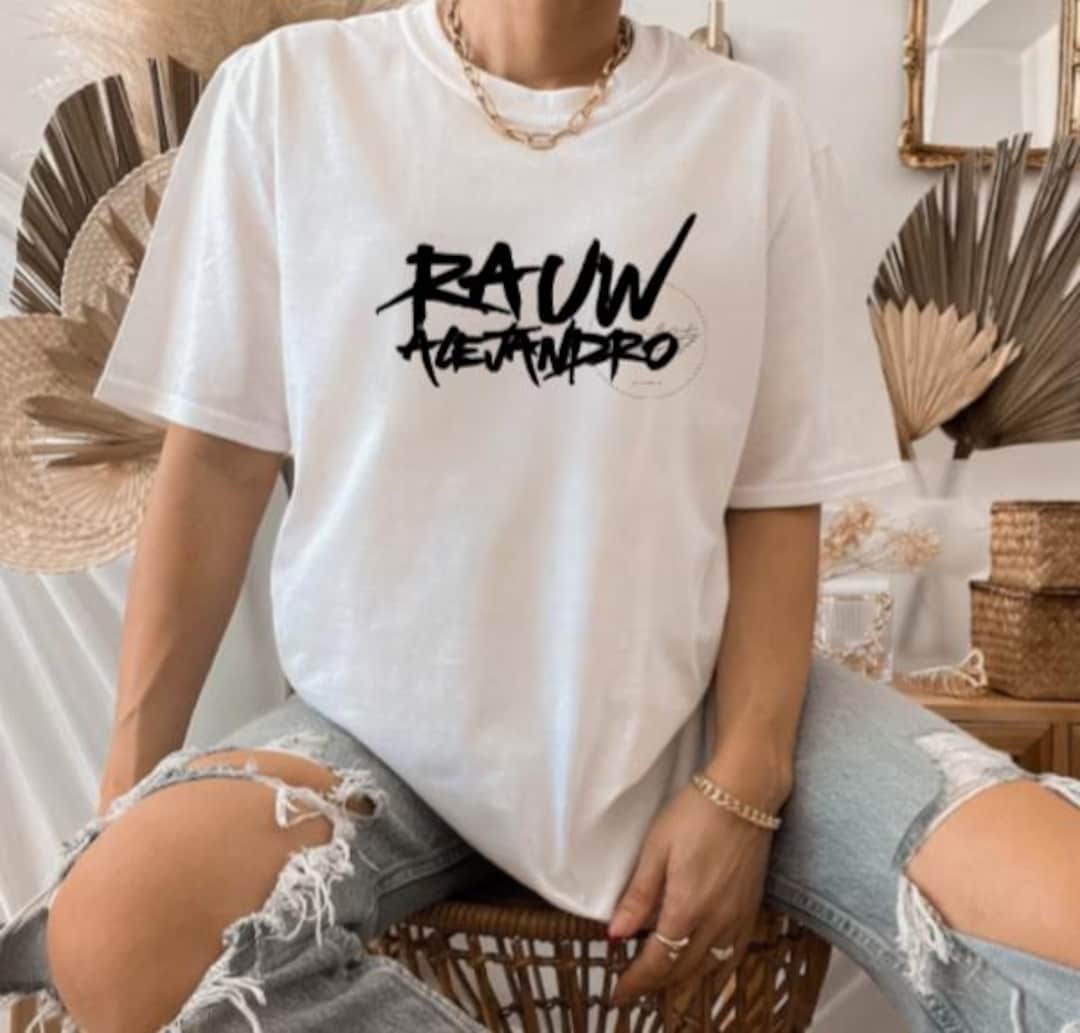 Rauw Alejandro T-shirt, Reggaeton Latin Music Gifts, Cosa Nuestra Tour ...