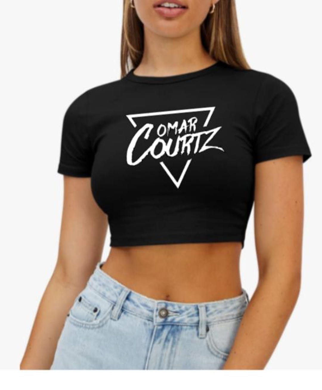 Omar Courtz Crop Top, Primera Musa Tour, First Muse, Music Merch Latin ...