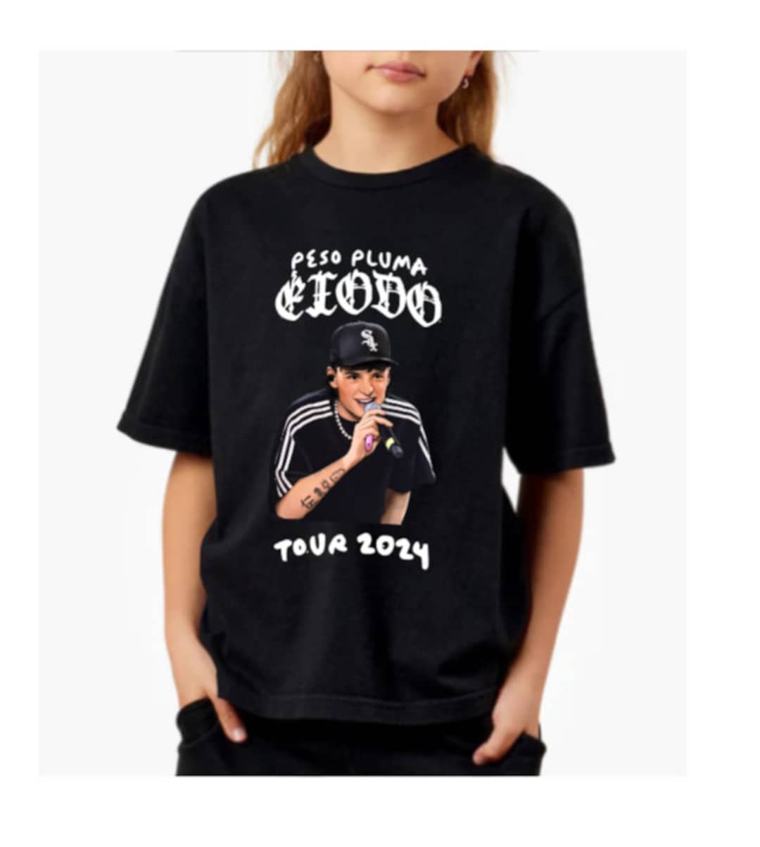 Kids Peso Pluma Shirt Peso Pluma Exodo Tour Concert Shirt, Peso Pluma ...