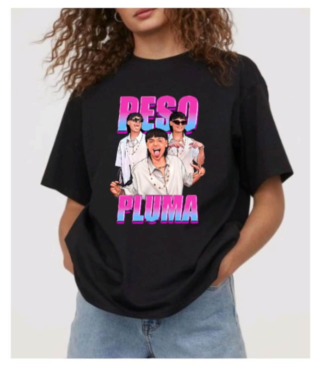 Peso Pluma, Doble P, Tour 2024, Peso Pluma Merch Graphic Tees ...