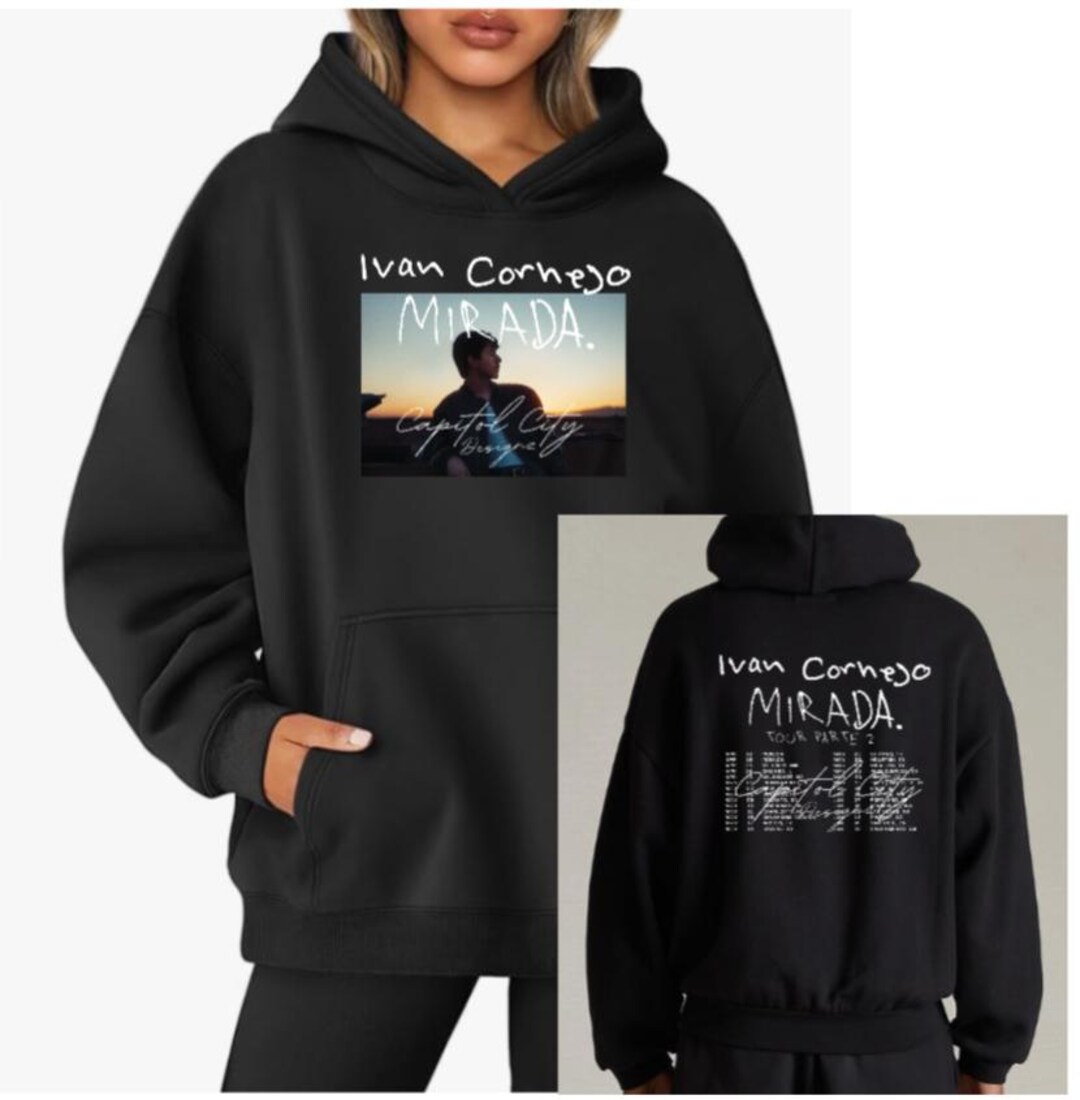 Ivan Cornejo Mirada Tour Hoodie, Corridos Tour Merch, Fan Gift Ideas ...