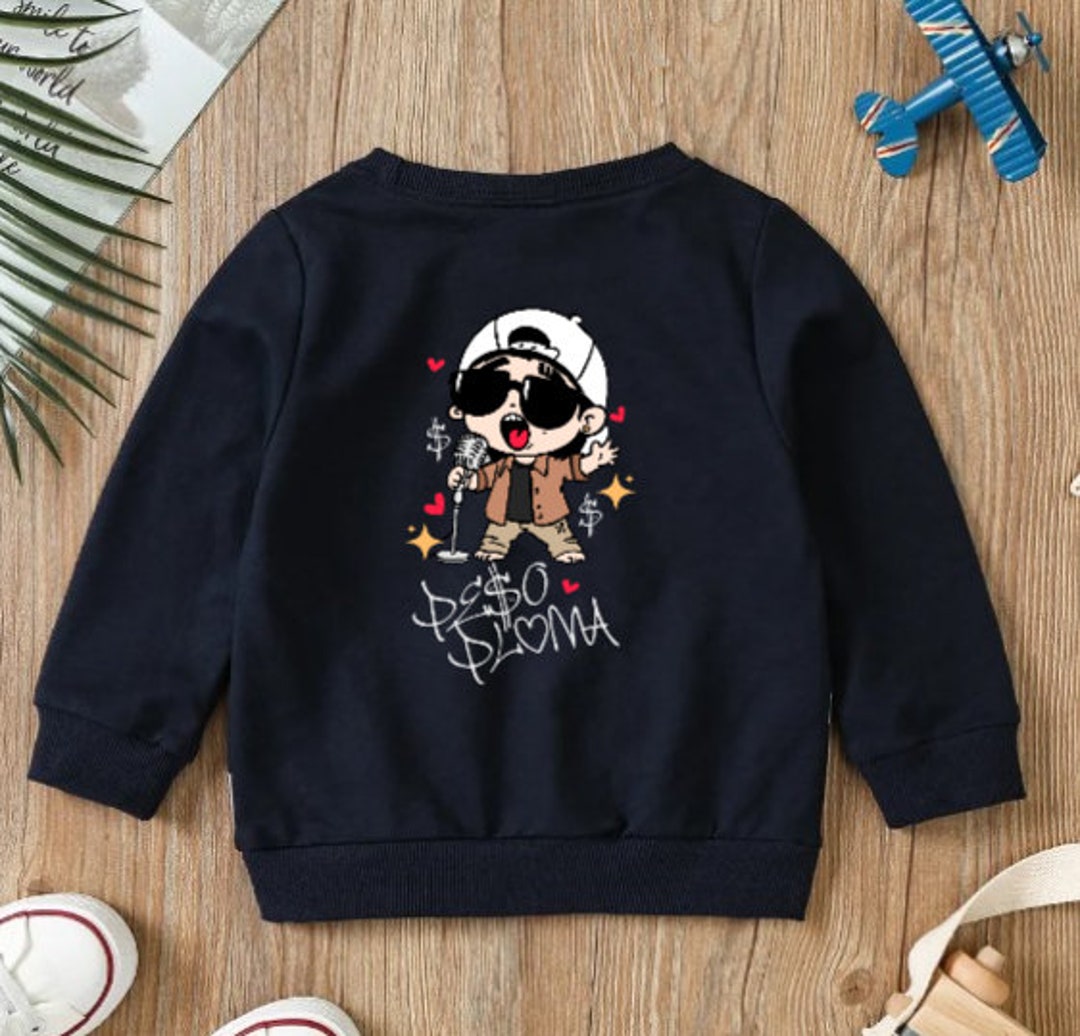 Kids Peso Pluma Kids Sweatshirt Peso Pluma Kids Sweater - Etsy