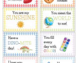 Joke Lunchbox Notes (printable) - Etsy