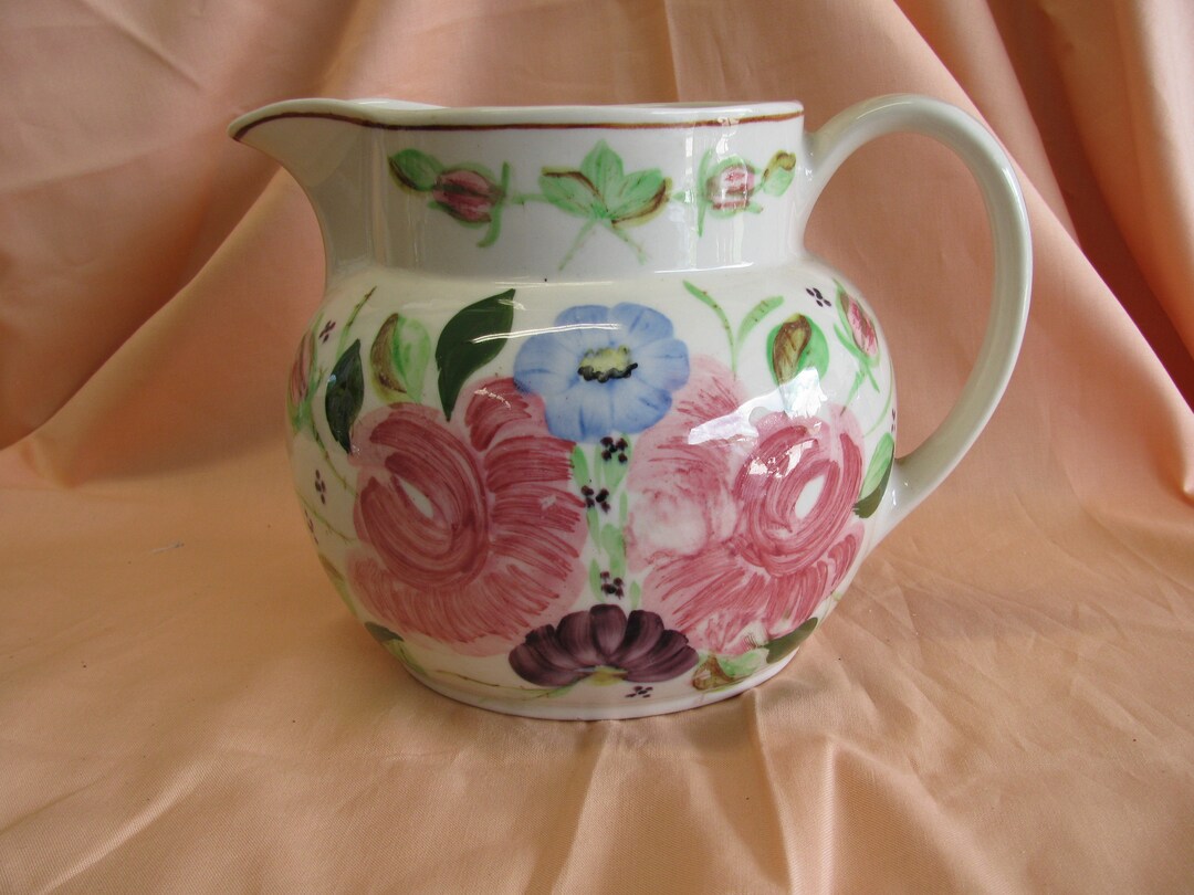 Blue Ridge Southern Pottery Alice Pitcher - Etsy