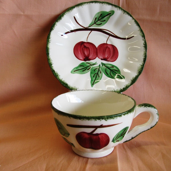 Blue Ridge Pottery Apple Pattern - Etsy