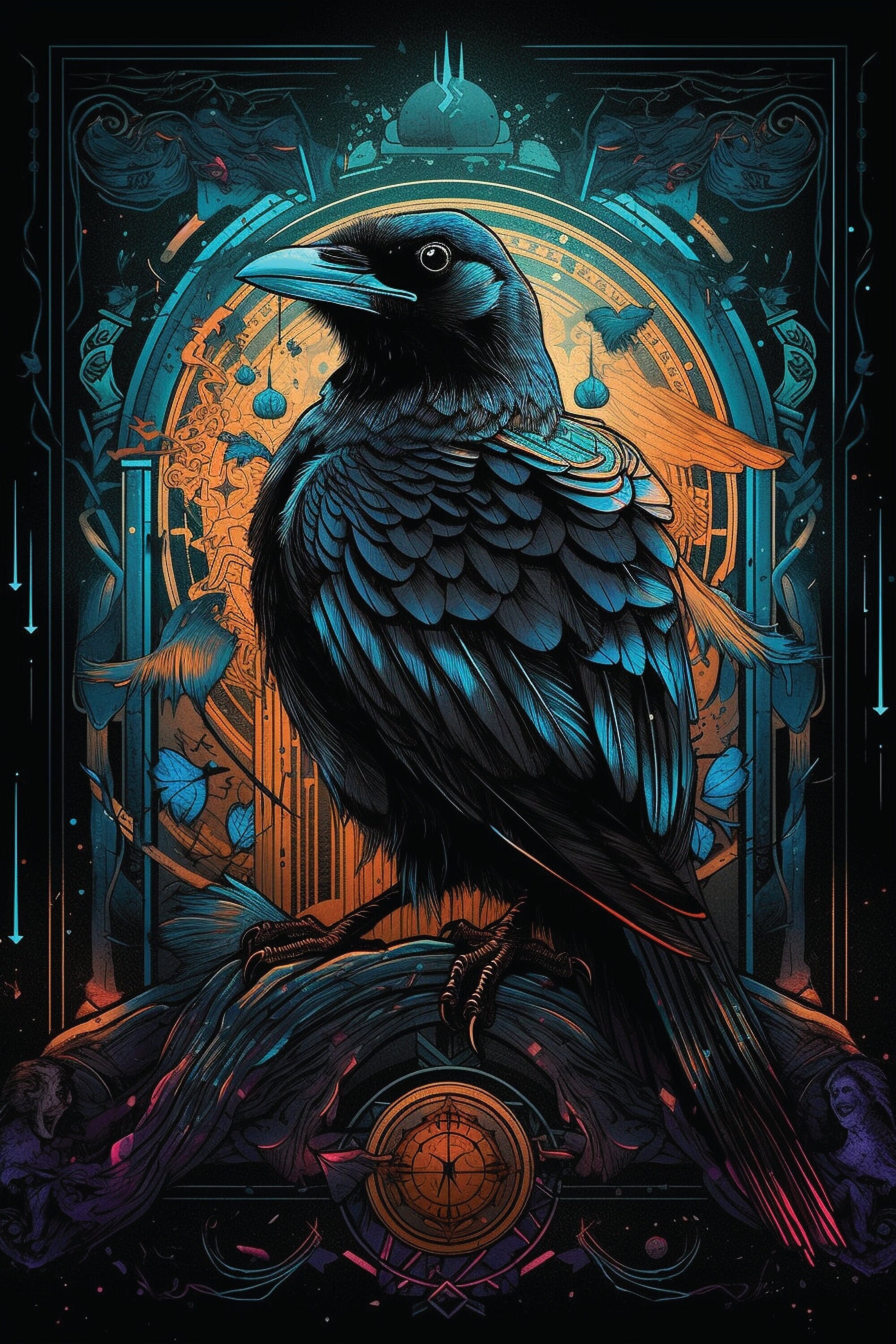 Raven Digital Download - Etsy