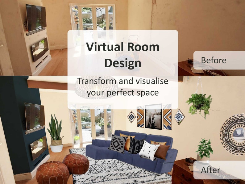 Virtual Interior Design in Your Room Digital Visualisation Interior ...
