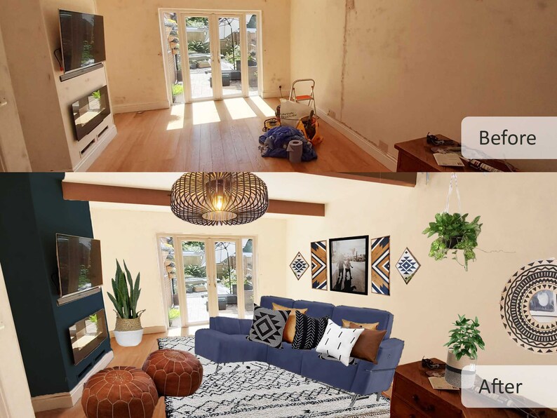 Virtual Interior Design in Your Room Digital Visualisation Interior ...