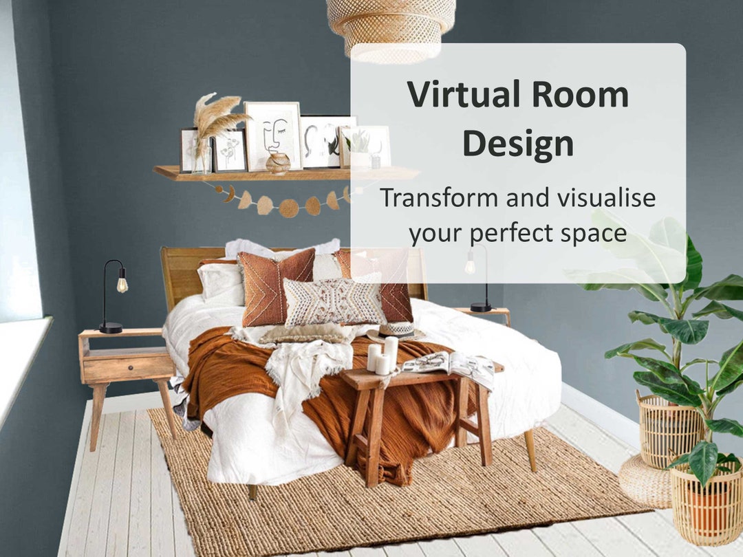Virtual Interior Design in Your Room Furniture and Decor - Etsy