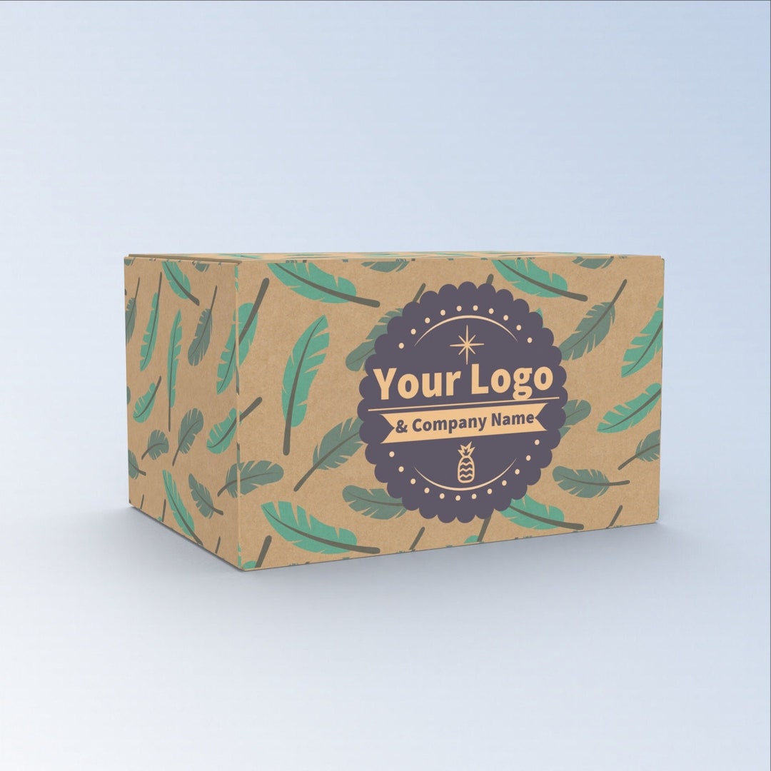 Medium Kraft Box, 14X10X8 RSC regular Slotted Container Shipping Box ...