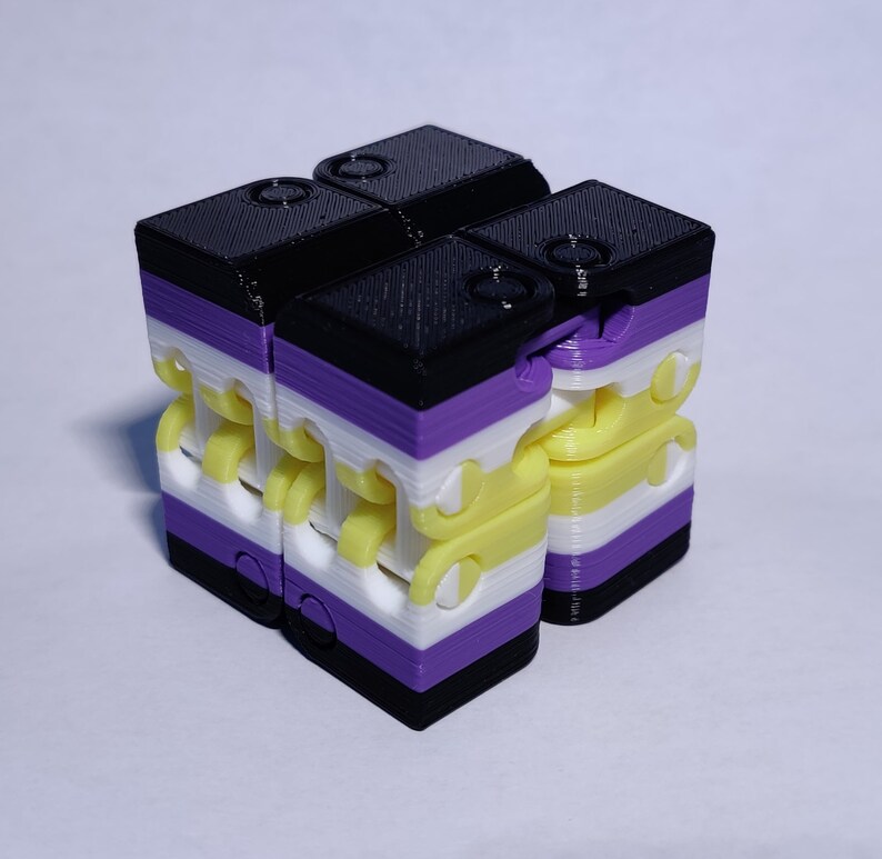 Non-binary Pride LGBTQ+ Infinity Fidget Toy - Etsy
