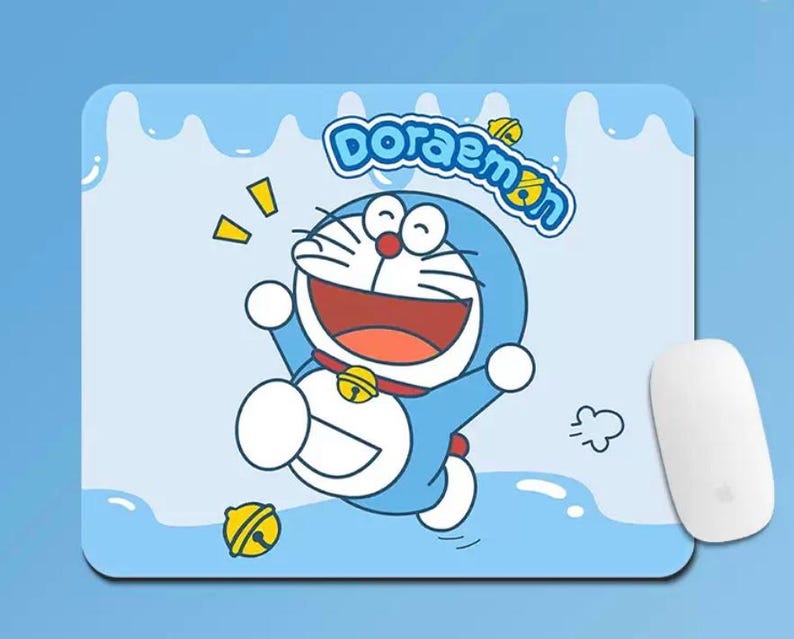 Doraemon Cartoon Desk Mat Mouse Pad Office Gift Home School - Etsy