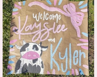 Custom Butcher Paper Banner| Hand-painted - Etsy