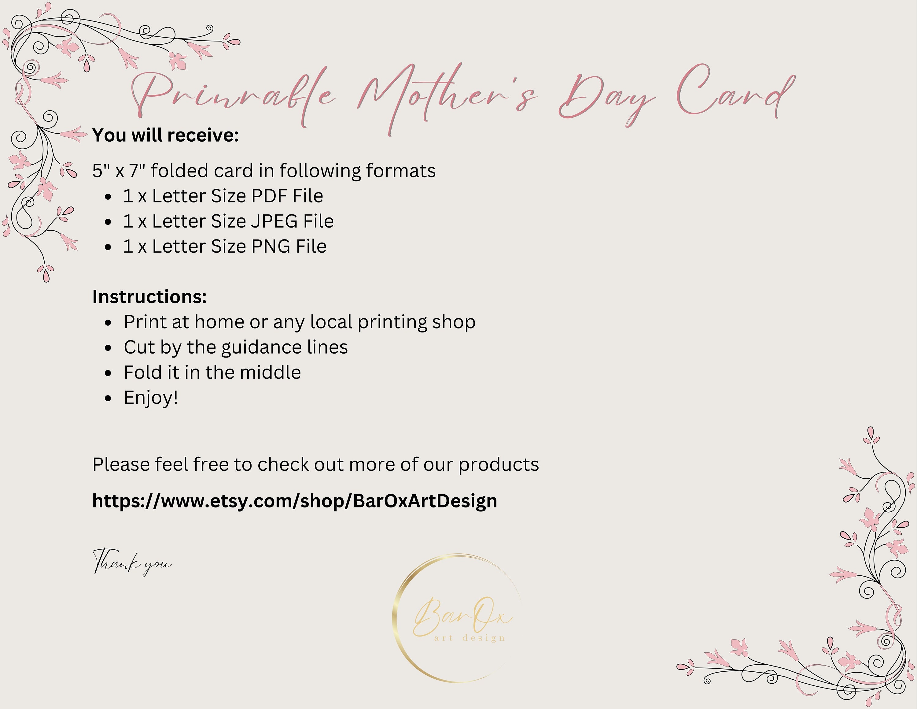 DIGITAL GREEETING CARDS Mother Day Gift Card, Love You Mom Card ...