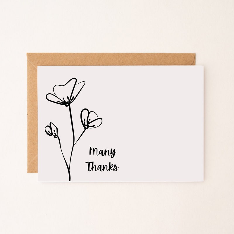 Many Thanks - Etsy