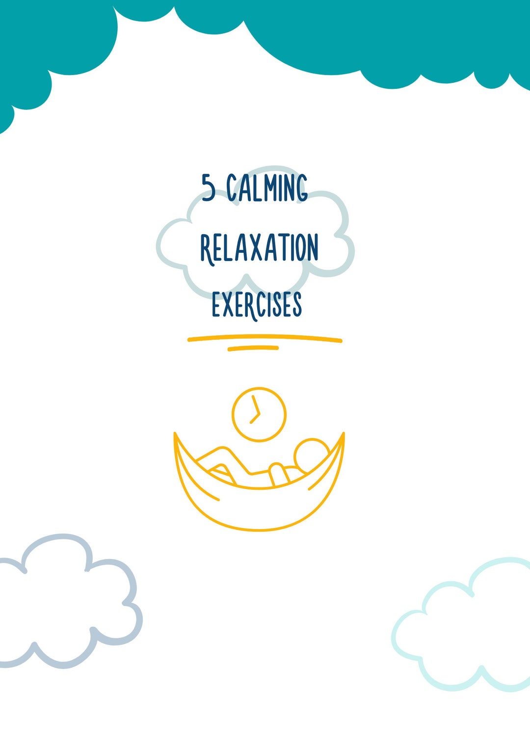 Relaxation Exercises for Teenagers - Etsy