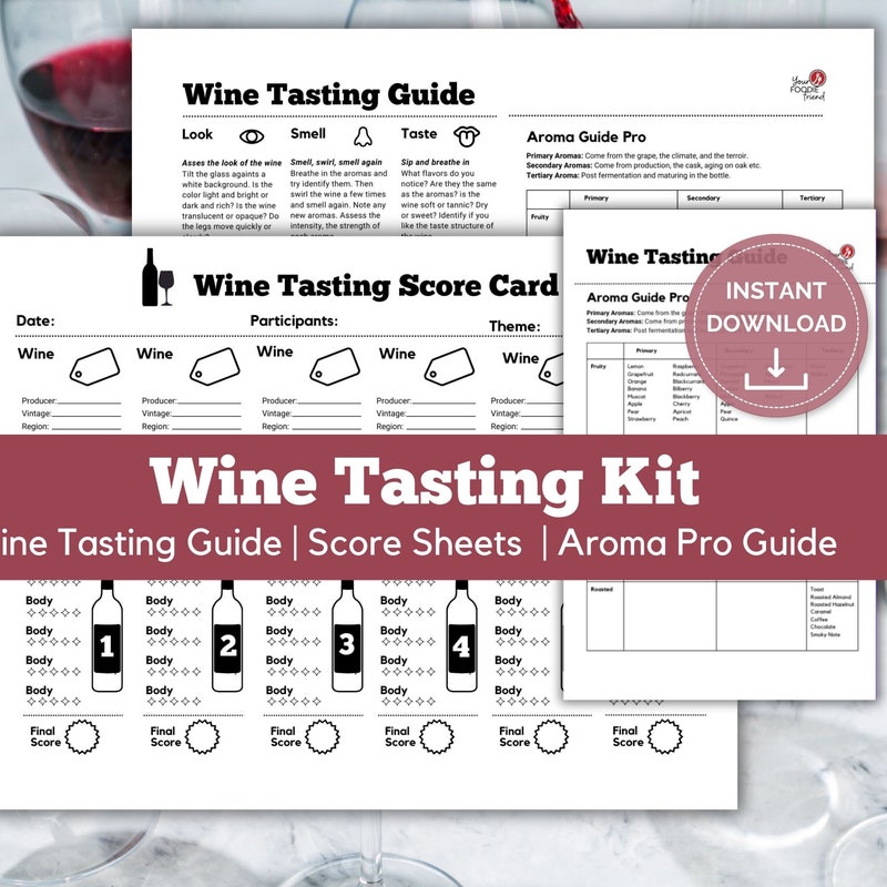 Wine Tasting Party - Etsy