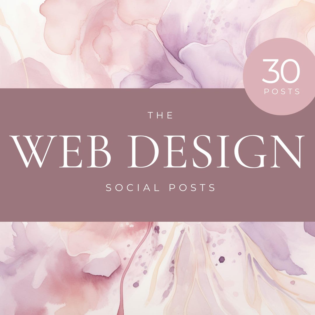 Web Designer Instagram Templates, Customizable PDF, Web Design Business ...