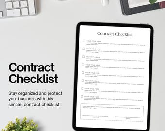 Back to School Checklist Templates. Services Contract Agreement ...