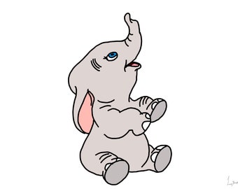 Dumbo - Digital File - Printable - Etsy