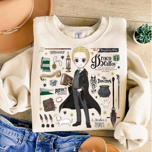 Draco Malfoy Svg - Etsy