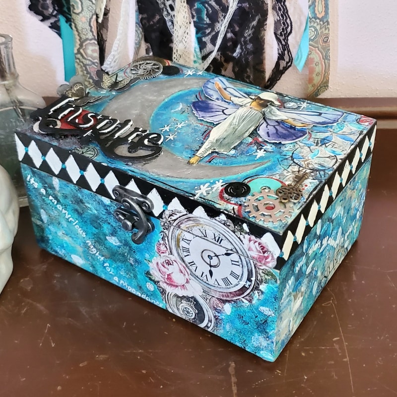Mixed Media Boxes - Etsy