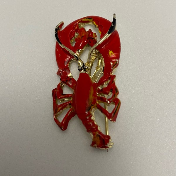 Lobster Pin - Etsy