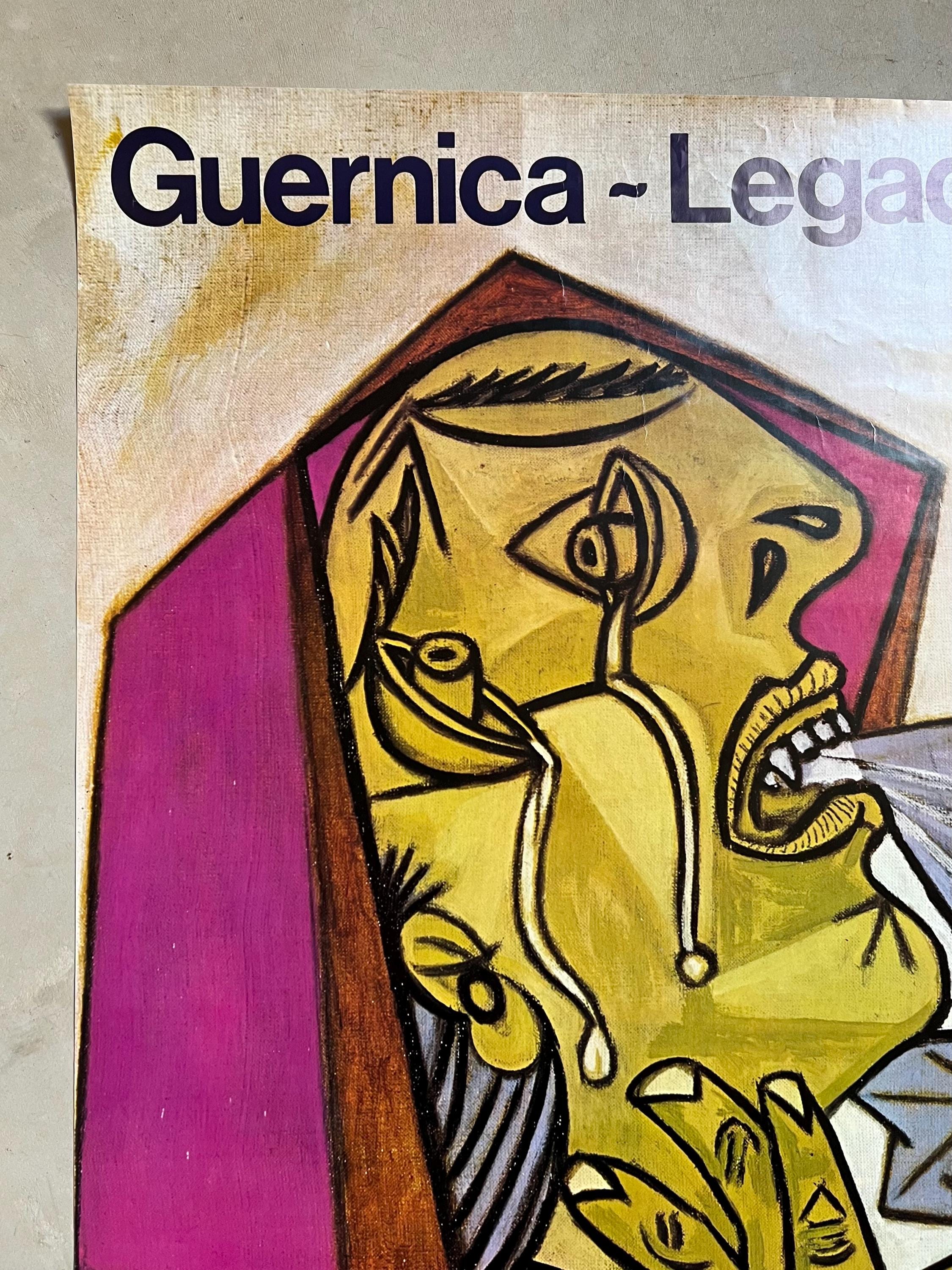 Rare Vintage Picasso Guernica Legado Museo Del Prado Art Exhibition ...