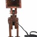 Wooden Dinosaur Table Lamp - Etsy