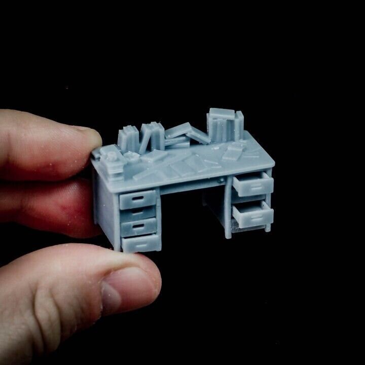 28mm Scatter Terrain Interior Office Desks and Books Wargame - Etsy
